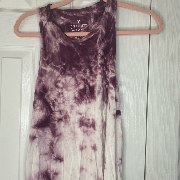 American Eagle Outfitters | Tops | American Eagle Tiedye Tank Soft Sexy Collection | Poshmark
